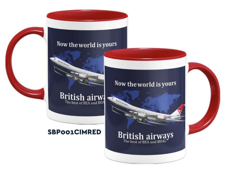 Boeing 747 'negus' Jumbo Jetmug Coffee Cup - Etsy