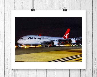 Airbus A380 Poster - Etsy