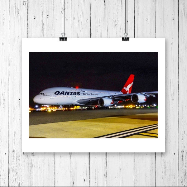 Airbus A380 Poster - Etsy