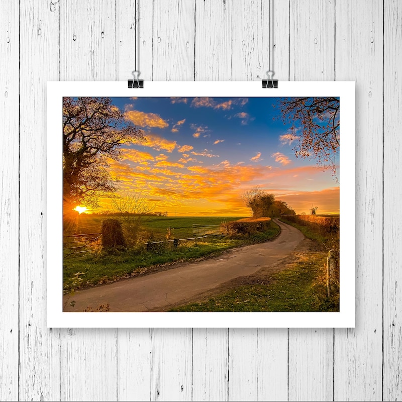 Suffolk Countryside Art - Etsy UK