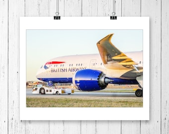 Boeing 787 Poster - Etsy
