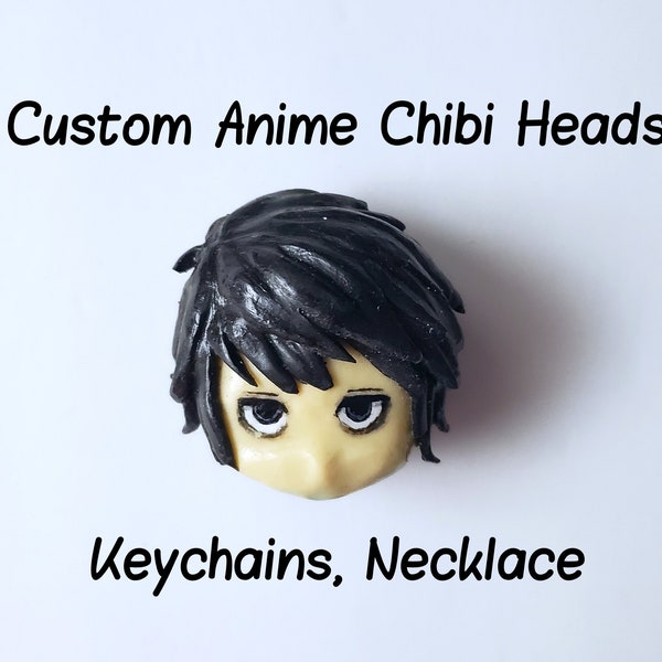 Chibi Clay Charms - Etsy