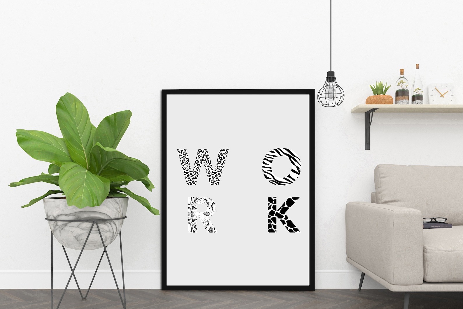 Work, Printable Wall Decor, Minimalist Prints, Inspirational Quotes ...