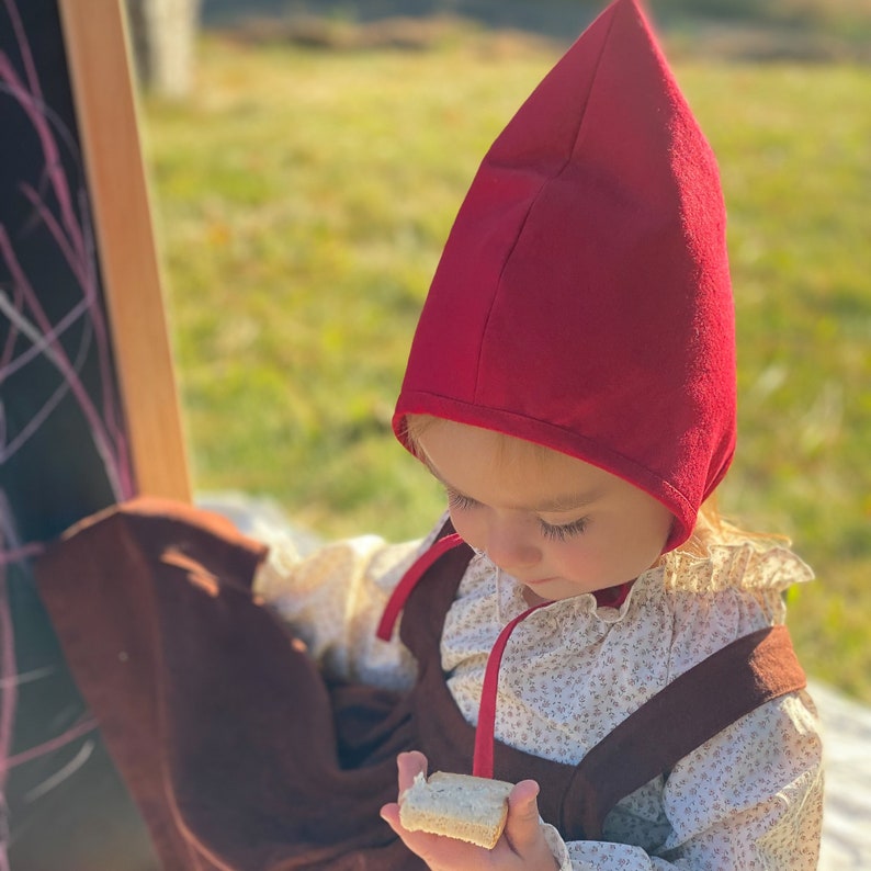 Pixie Bonnet Gender Neutral Baby and Toddler, Elf Gnome Hat for ...