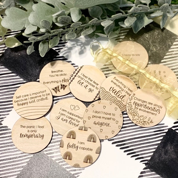 Affirmation Tokens - Etsy