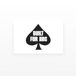 Built for BBC Temporary Tattoo - Etsy