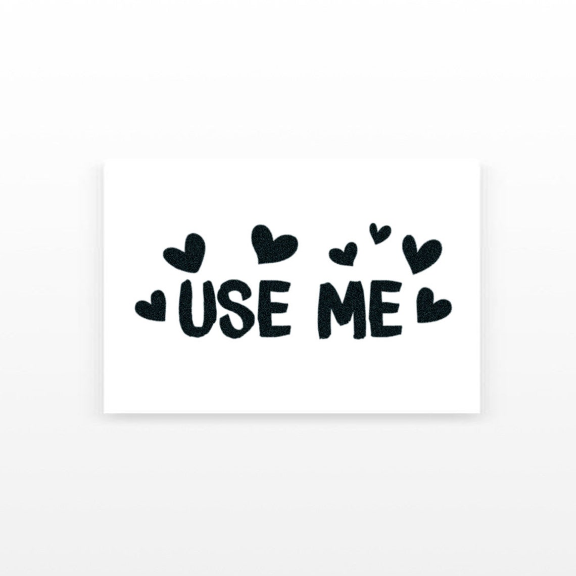 2x Use Me Temporary Tattoo - Etsy