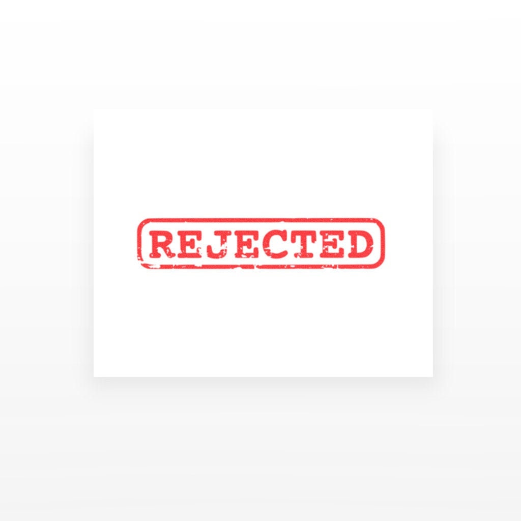 2x Rejected Temporary Tattoo | Etsy
