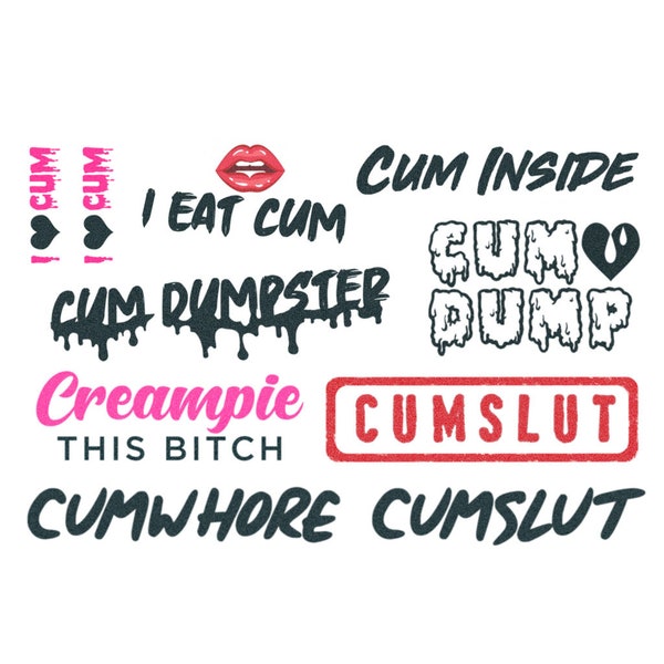 Cum Lover Tattoos - Etsy