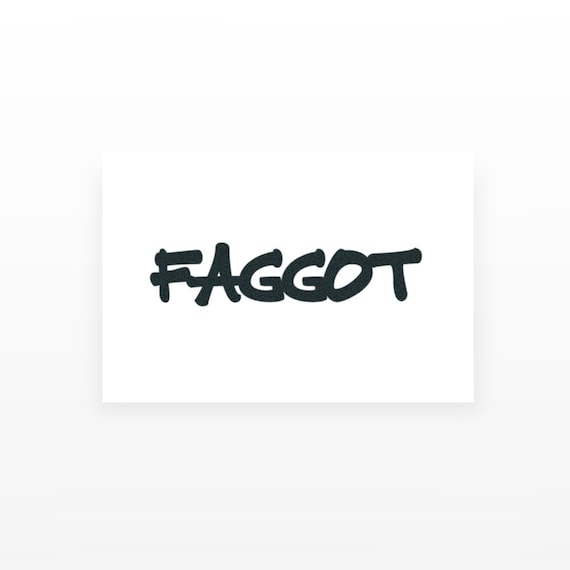 Faggot Word