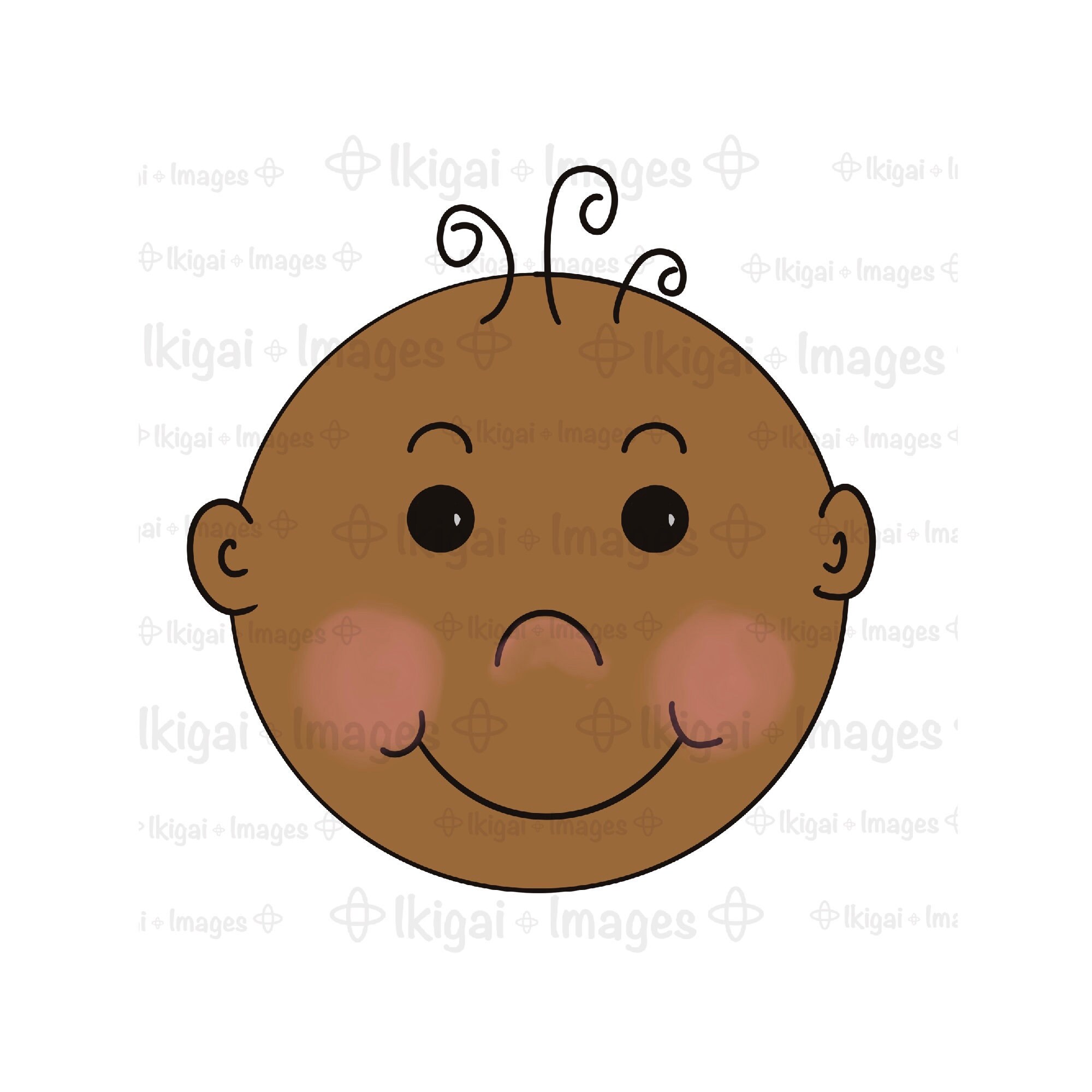 African American Babies Clipart Black Baby PNG Newborn | Etsy