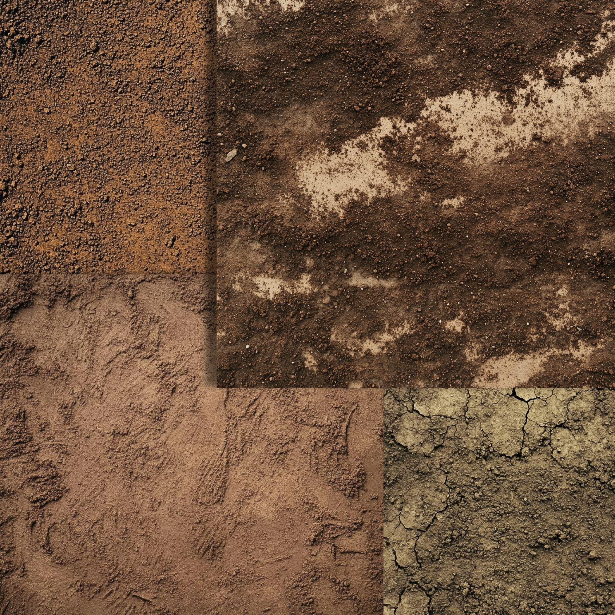 250+ Ground Texture Digital Papers | Dirt, Soil, Earth Seamless ...