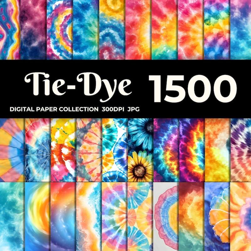 Boho Tie Dye - Etsy