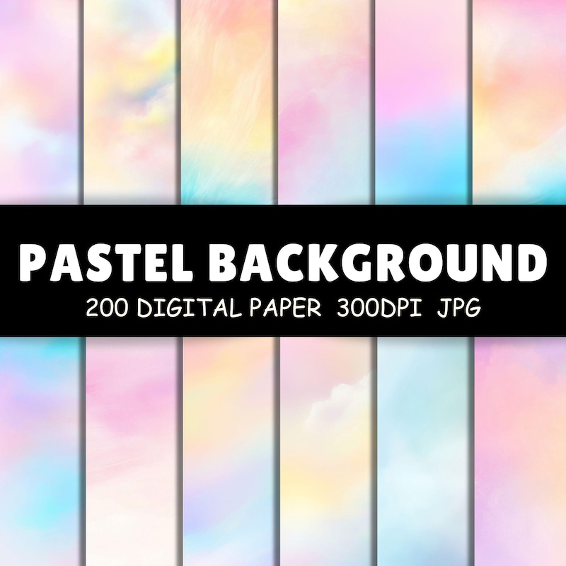 Print Soft Pastel - Etsy