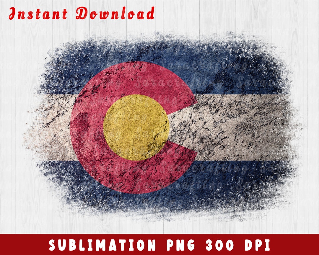 Grunge Colorado State Flag Png Bleach USA Flag United State Clipart ...
