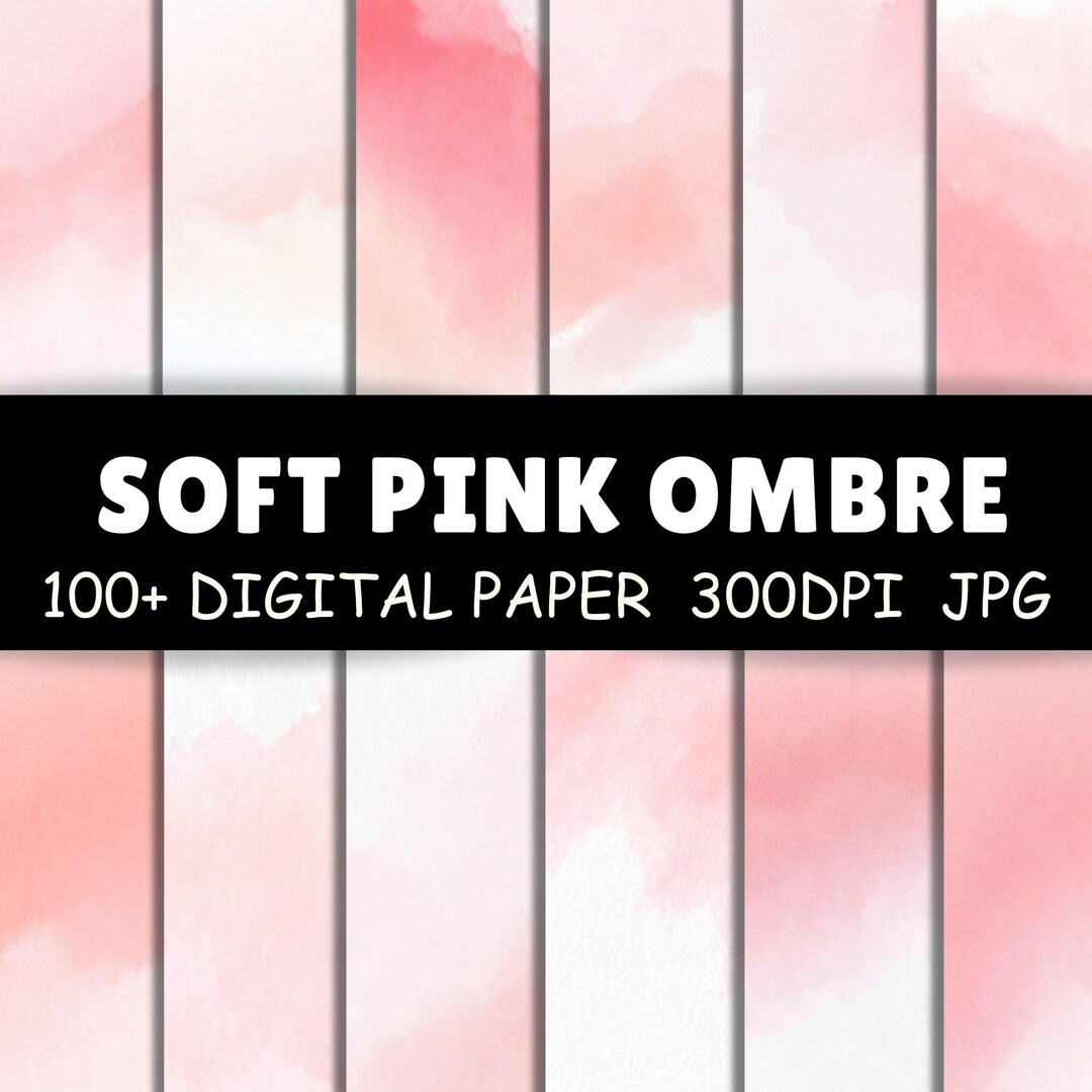 100+ Soft Pink Ombre Backgrounds | Watercolor Pastel Pink Texture ...