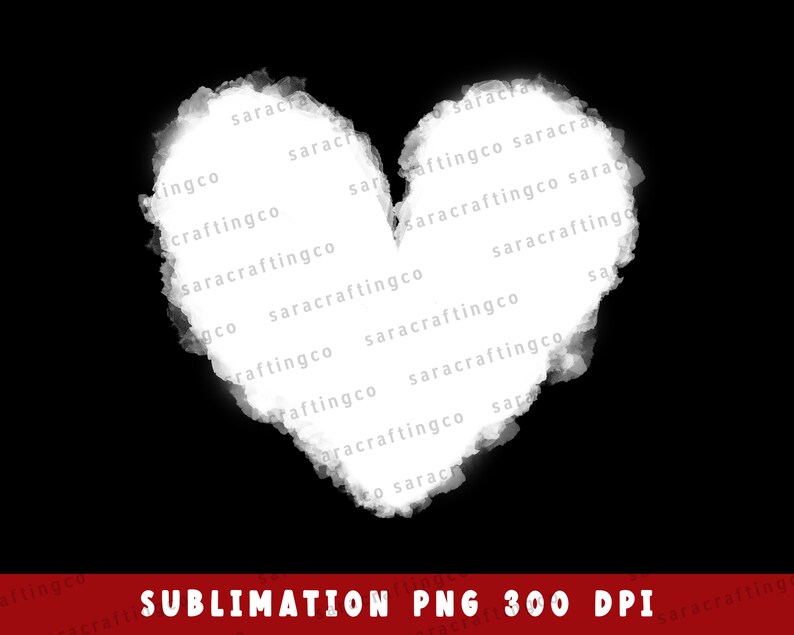 Heart Bleach Effect PNG Clipart Bundle Bleach Splash Brush - Etsy