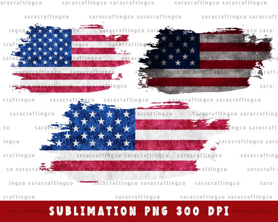 American Flag Bundle Png Clipart USA Flag United State Clipart - Etsy