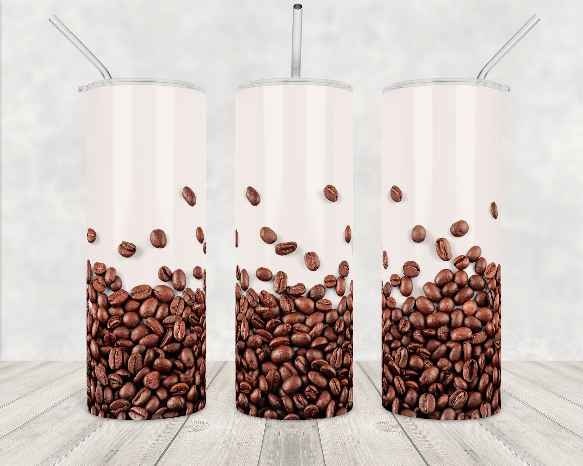 Coffee Tumbler Png Sublimation Design 20oz Skinny Tumbler Downloads ...