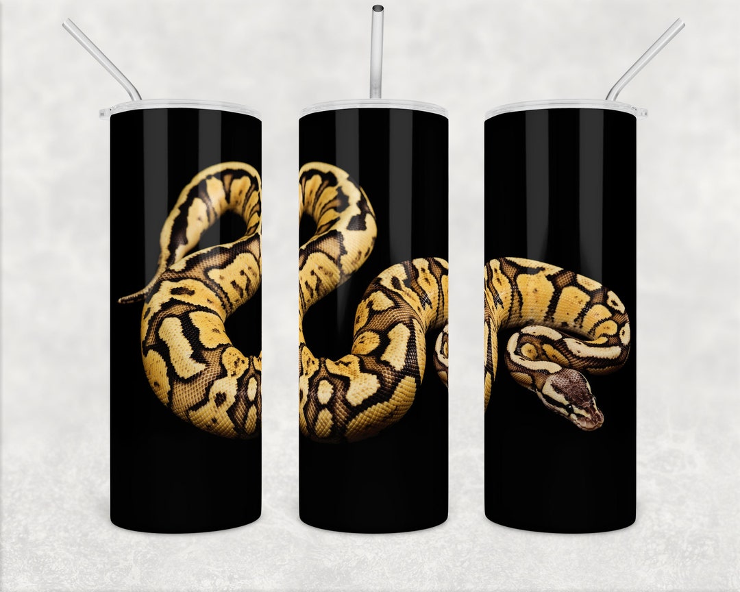 Snake Tumbler Wrap Png Sublimation Reptile Snake Design Download 20oz ...