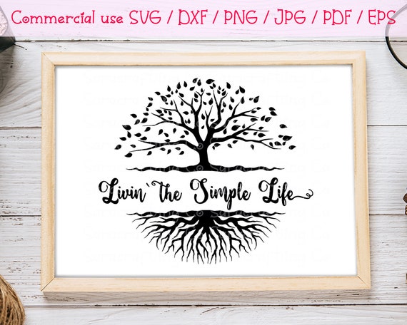 Simple Life Svg DXF Slow life The Simple Life Living The | Etsy