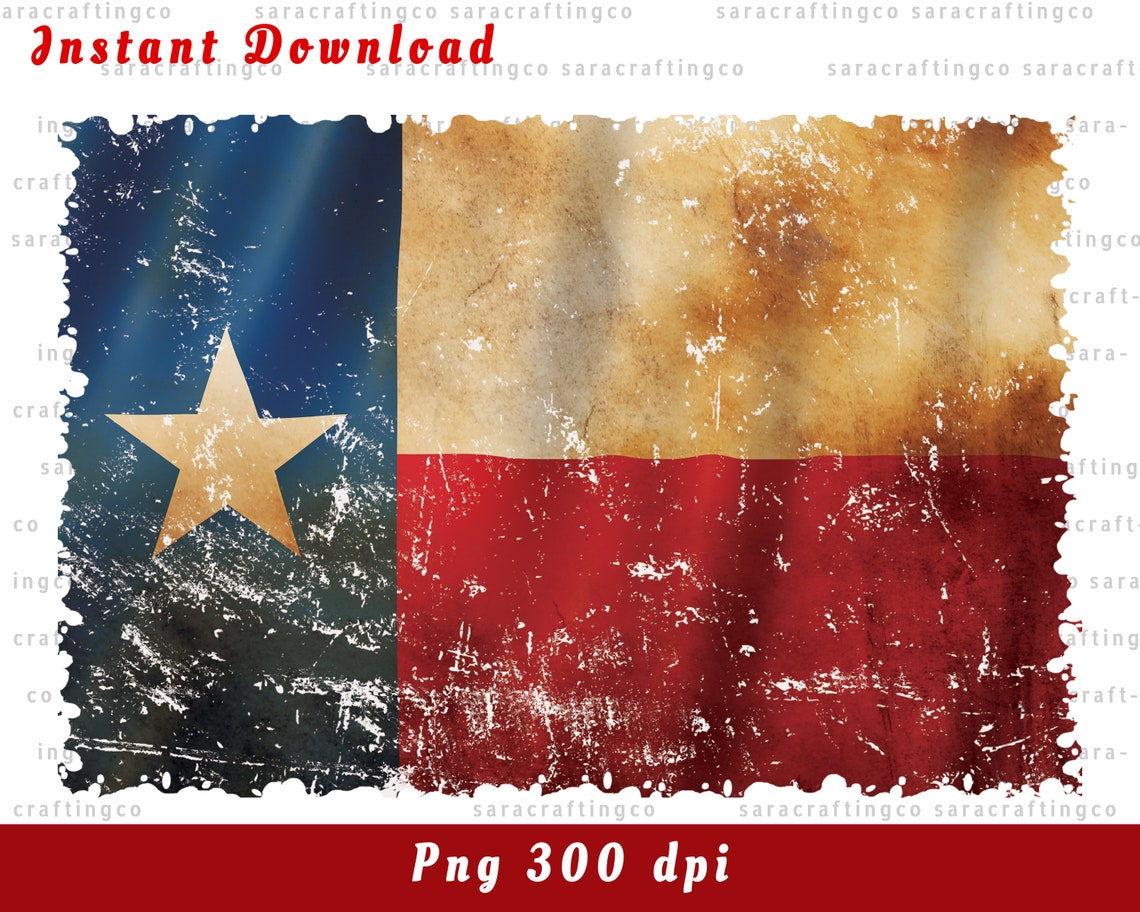 Texas Flag Sublimation Png Design Texas Flag Sublimation Design ...