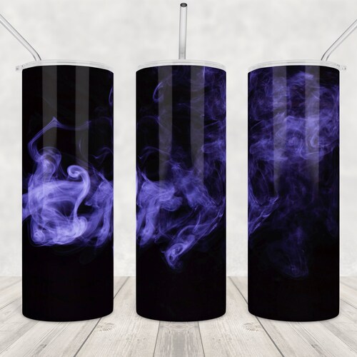 Smoke Tumbler Png 20oz Skinny Tumbler Wrap Sublimation Design - Etsy
