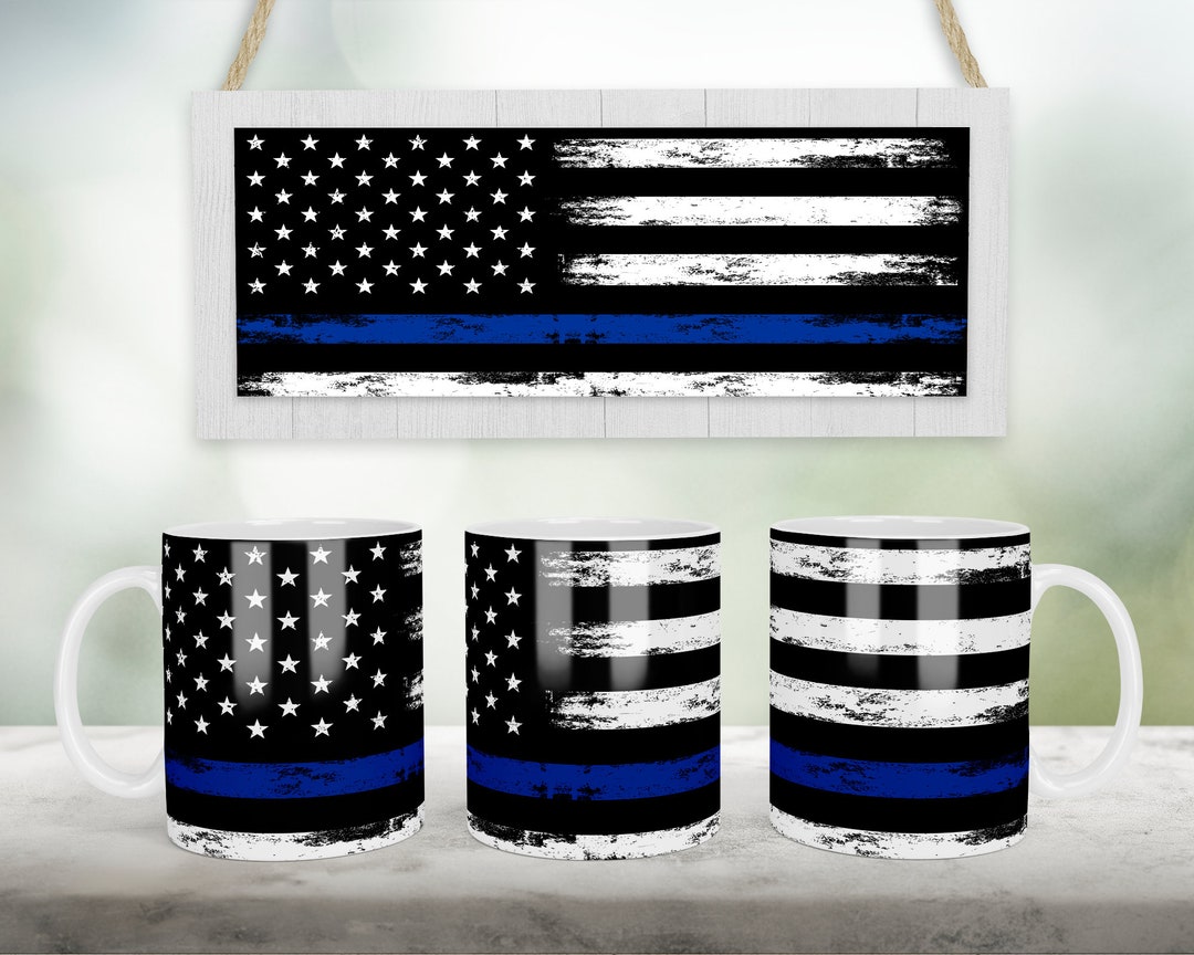 11oz and 15oz American Police Mug Png Sublimation Designs Usa America ...