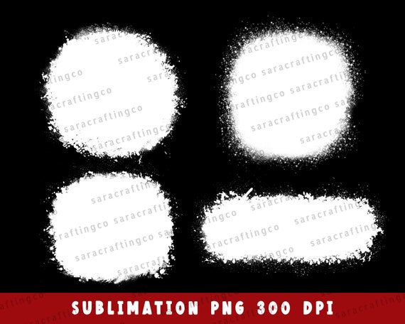 Bleach Effect PNG Clipart Bundle Bleach Splash Brush Effect - Etsy