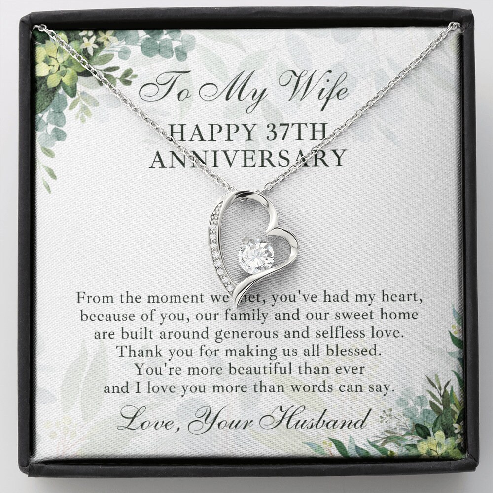 37th Anniversary For Husband