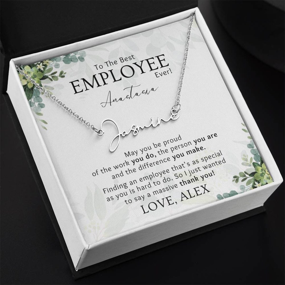 Employee Appreciation Gifts Farewell Gift Employee Christmas - Etsy