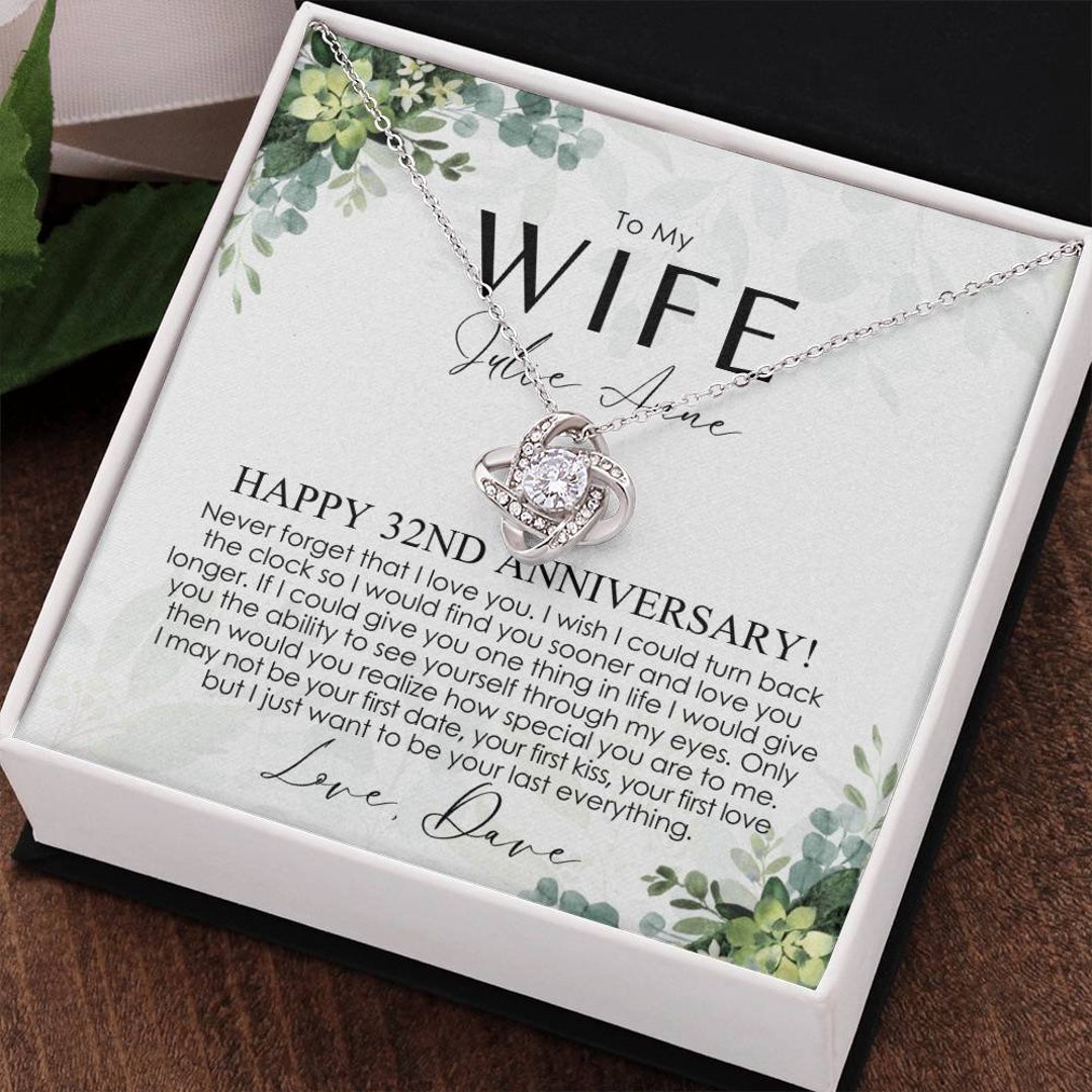 32nd Anniversary Gift for Wife, 32nd Anniversary Gifts, 32 Year ...