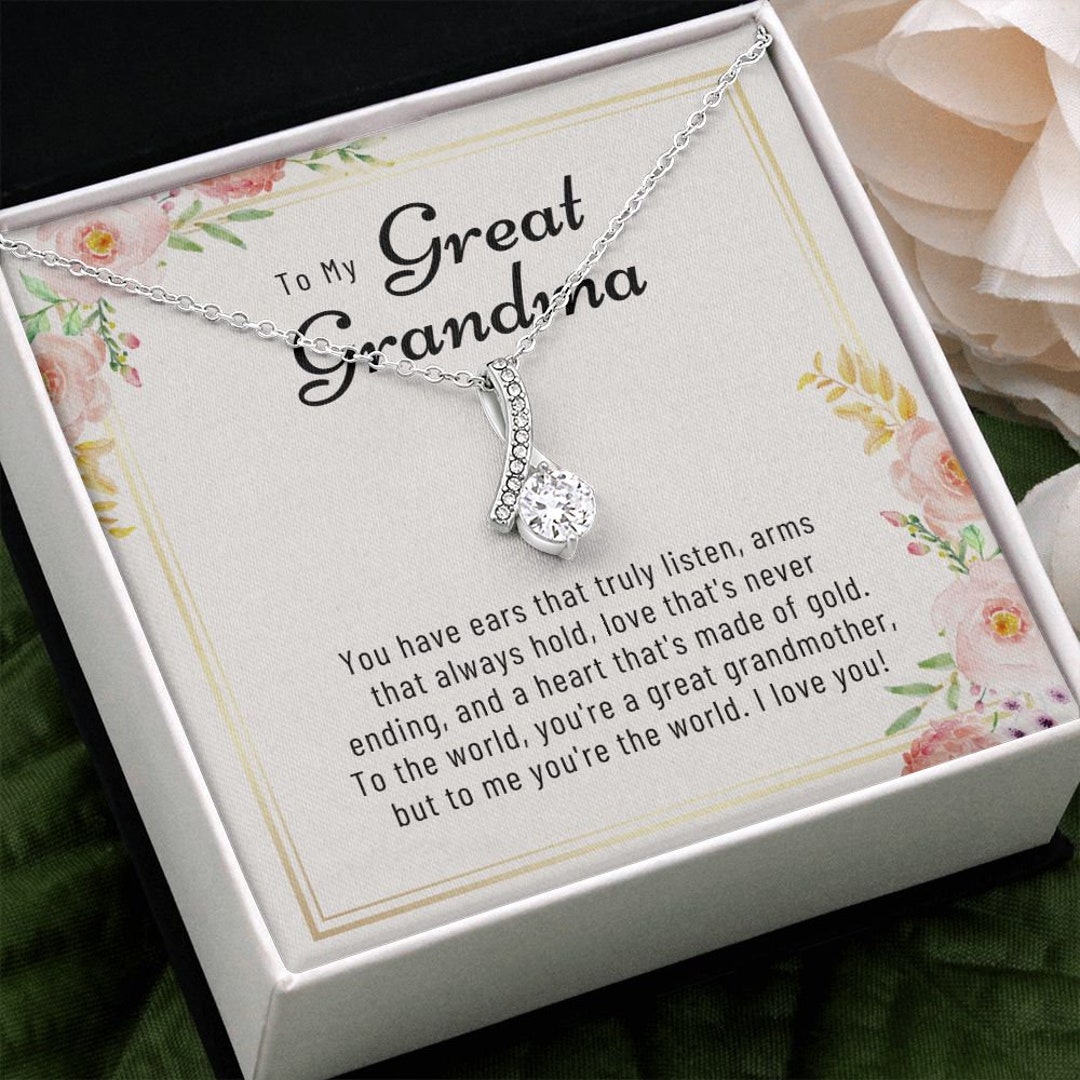 Great Grandma Gift Personalized Gifts for Great Grandma - Etsy