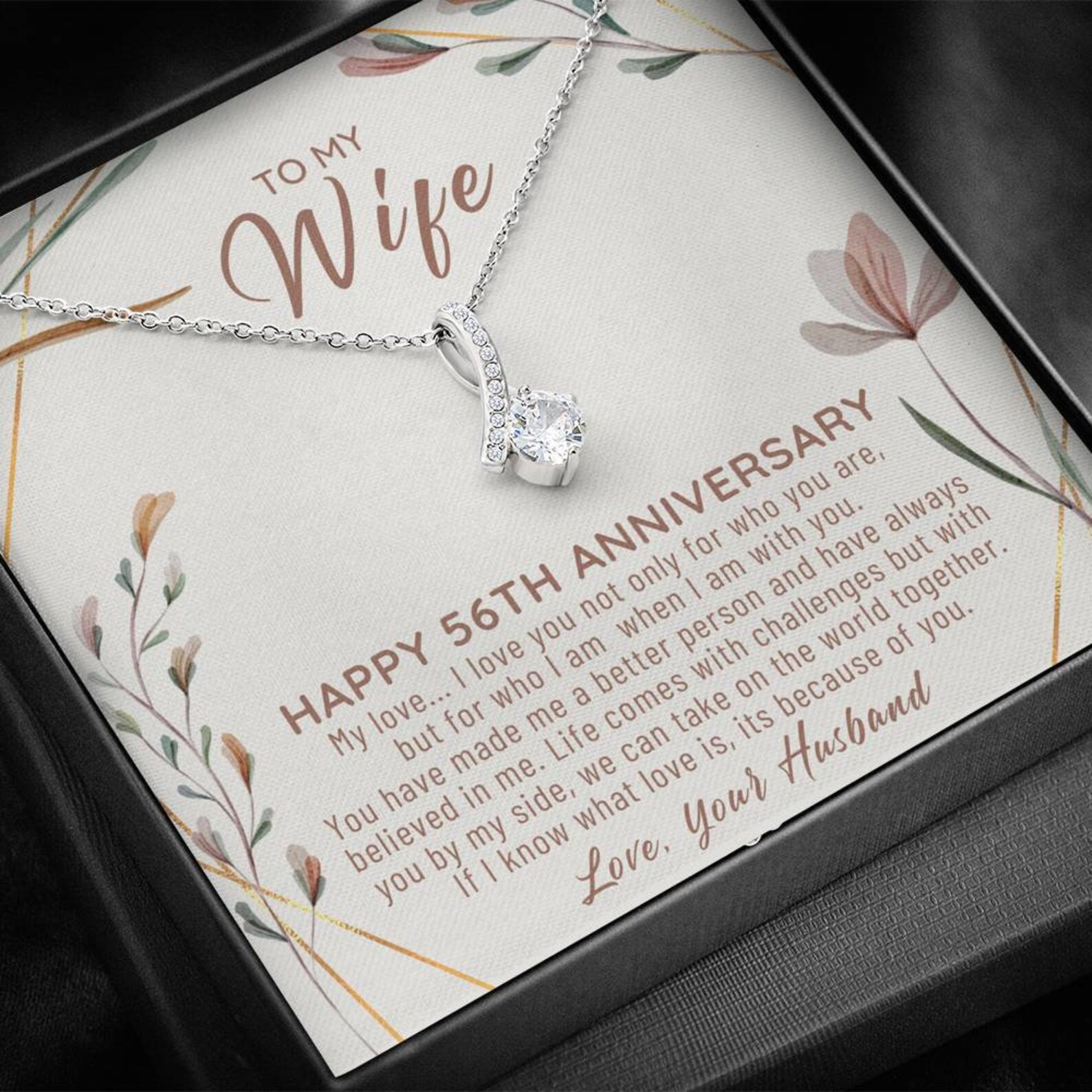 56th Wedding Anniversary Gift For Wife 56th Anniversary Etsy UK 56th Wedding Anniversary Gift For Wife 56th Anniversary Etsy UK