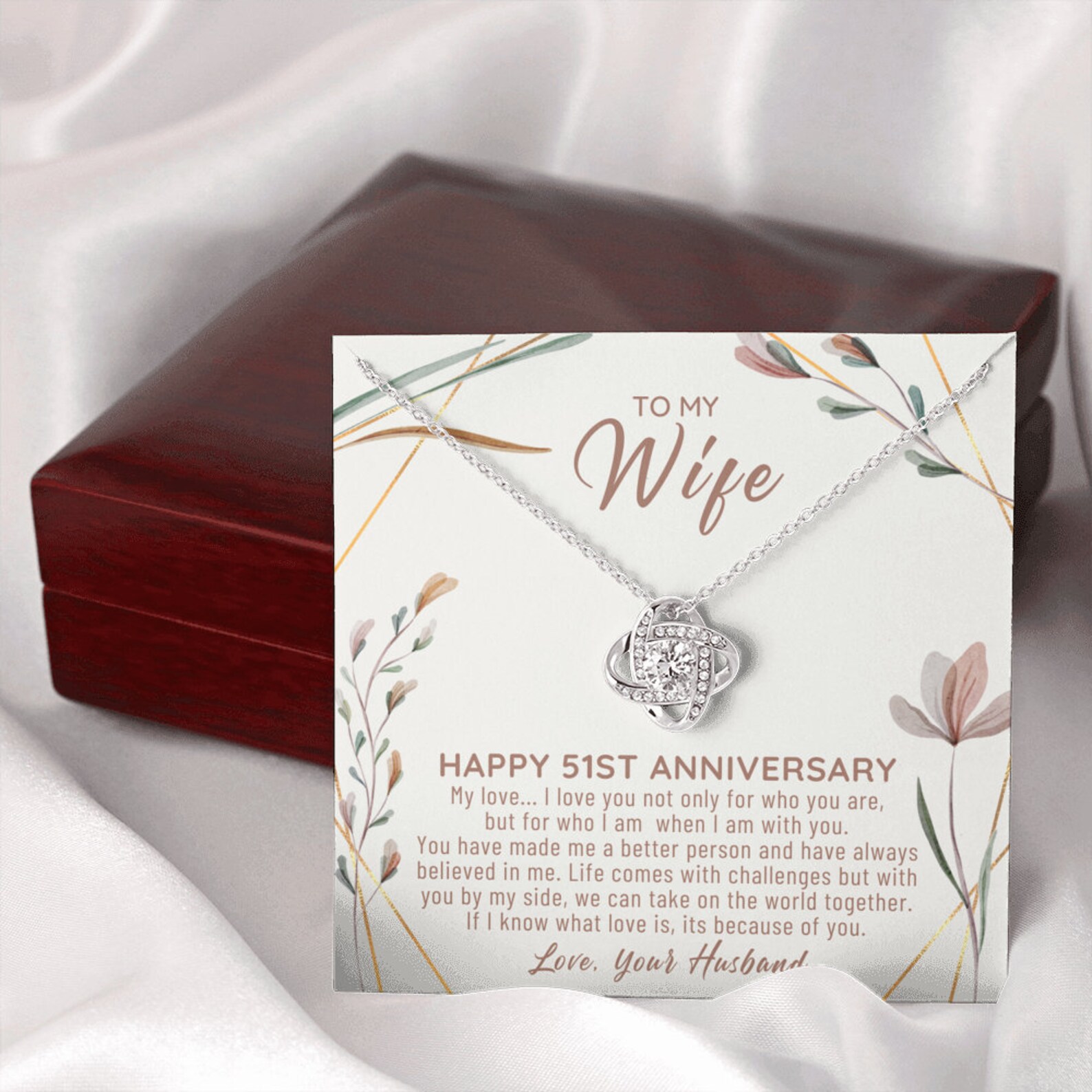 51st Wedding Anniversary Gift For Wife 51st Anniversary Etsy 51st-wedding-anniversary-gift-for-wife-51st-anniversary-etsy