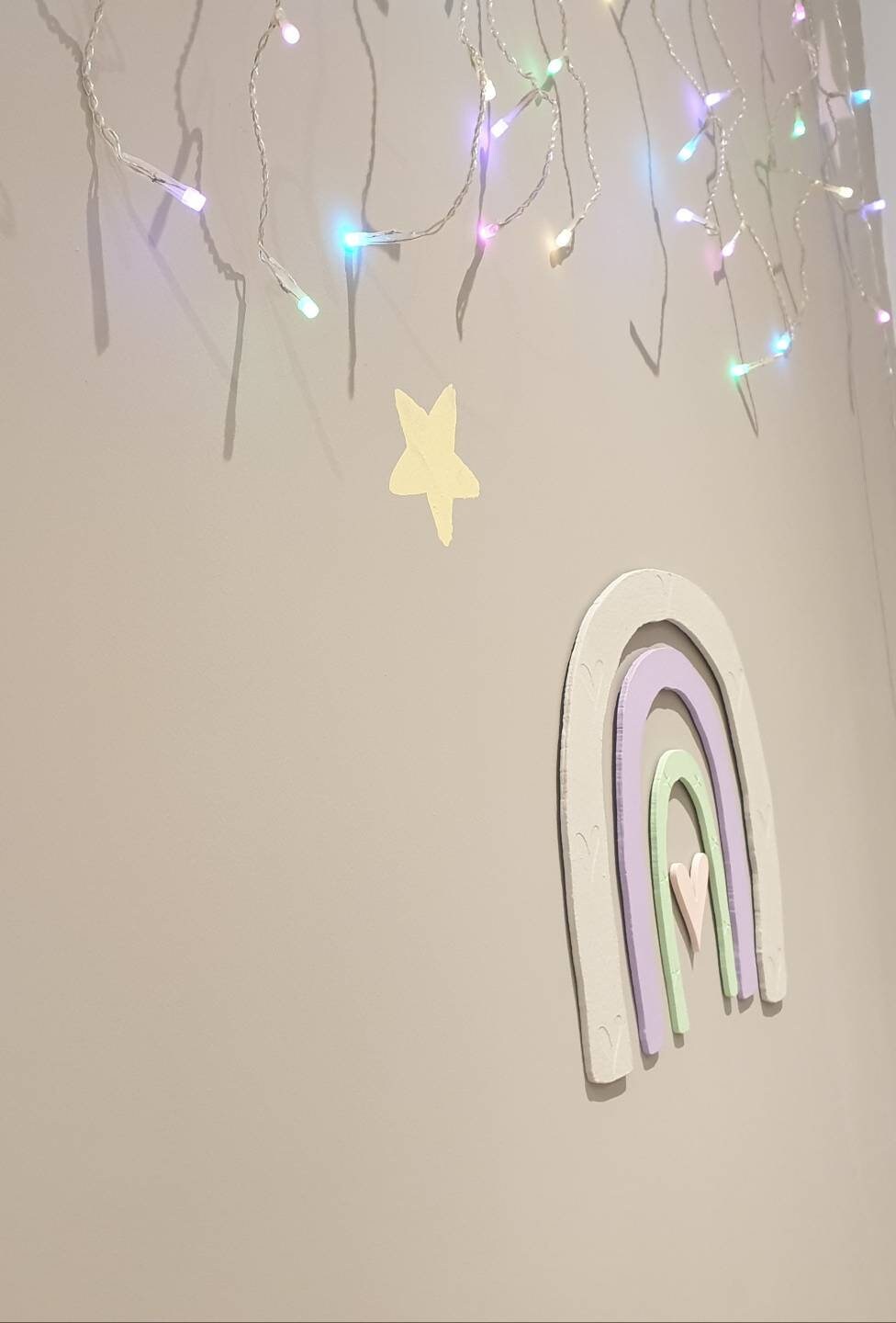 Scandi Rainbow Wall Decor Any colour combination - Etsy.de