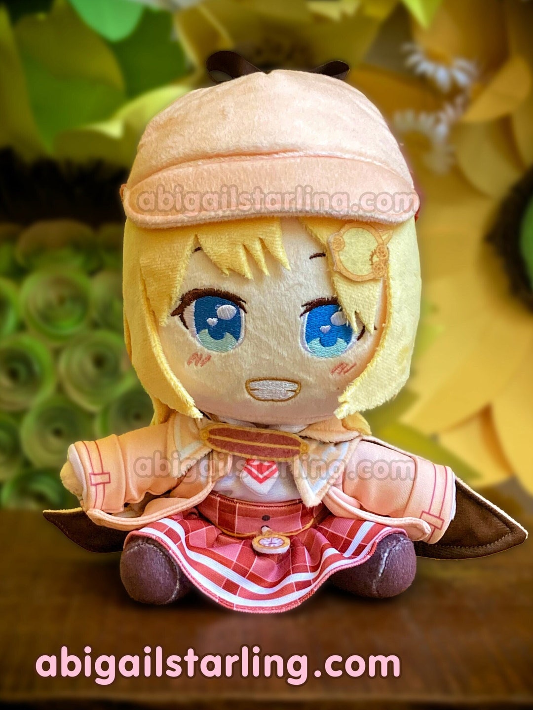 Hololive EN Amelia Watson Plush - Etsy