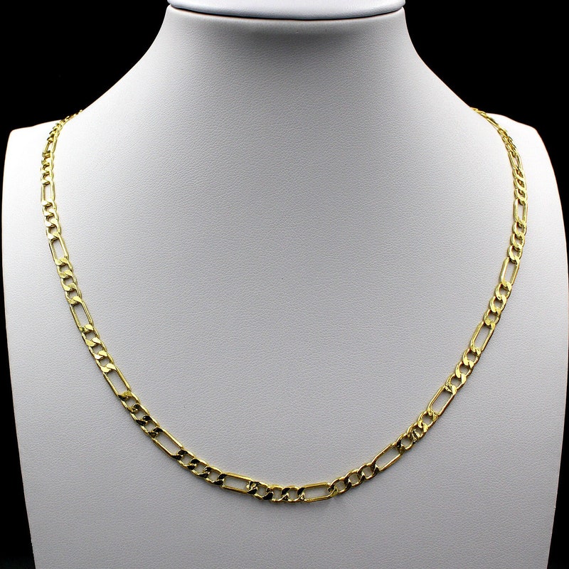 10k Gold Figaro Chain 16 In