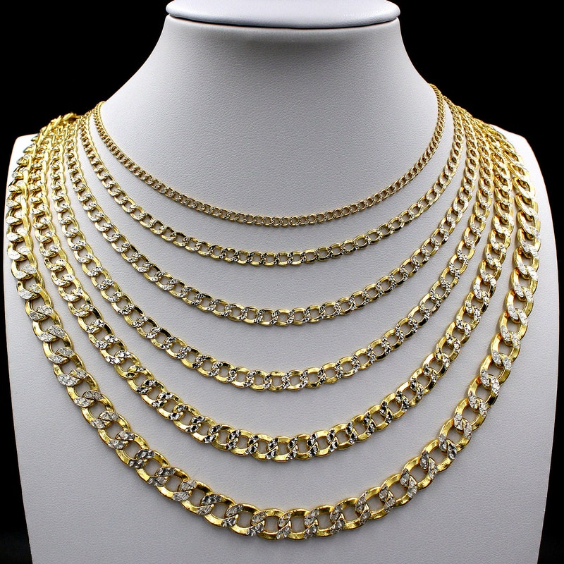 Diamond Cuban 10k Chain - Etsy