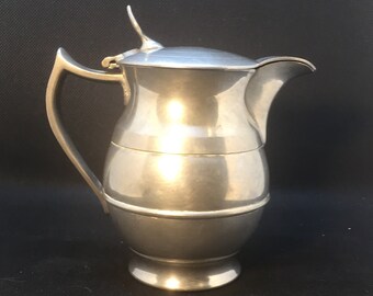 Pewter Syrup Pitcher - Etsy