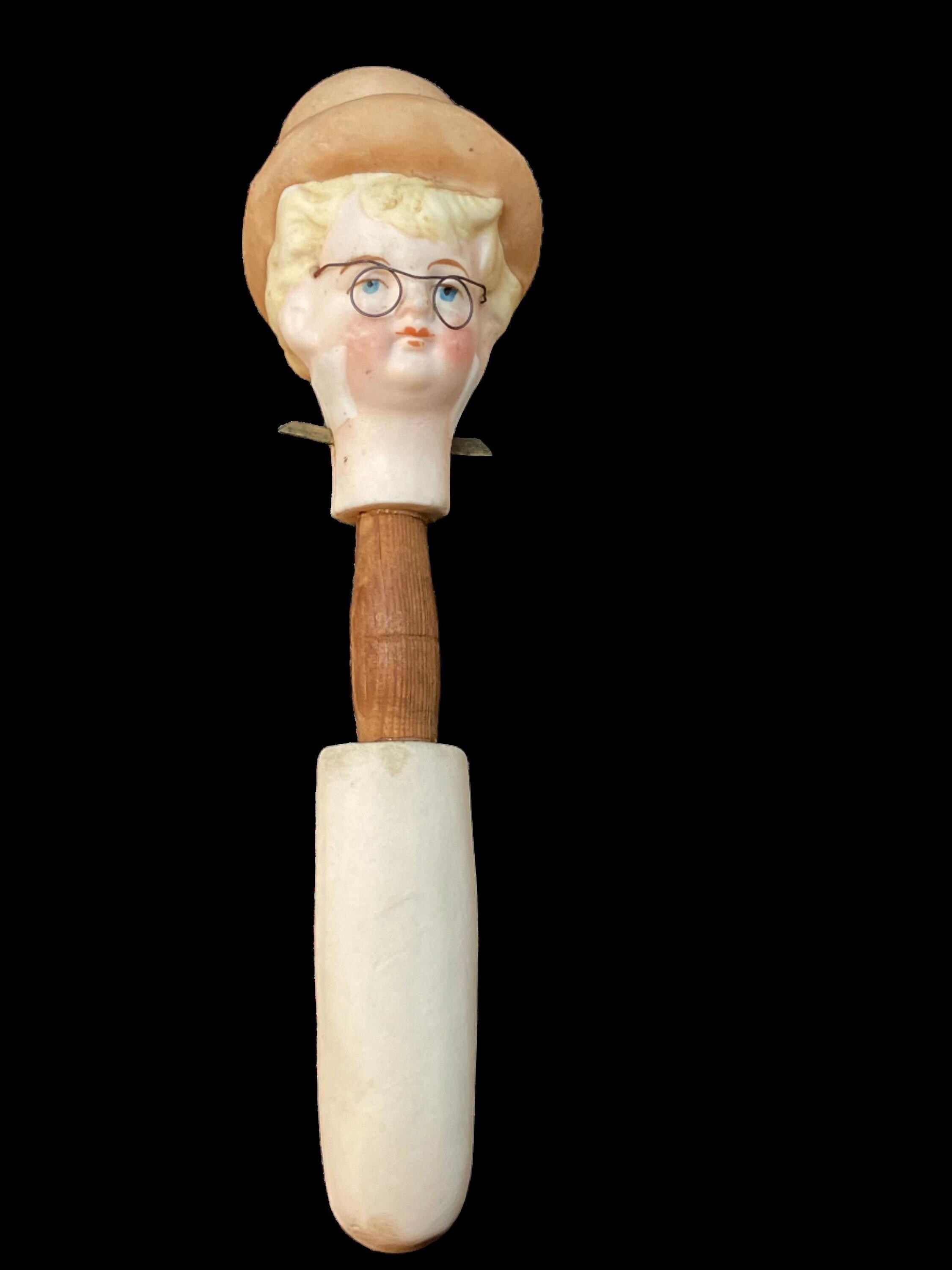 Antique Porcelain Bobblehead Doll/ Figurine - Etsy