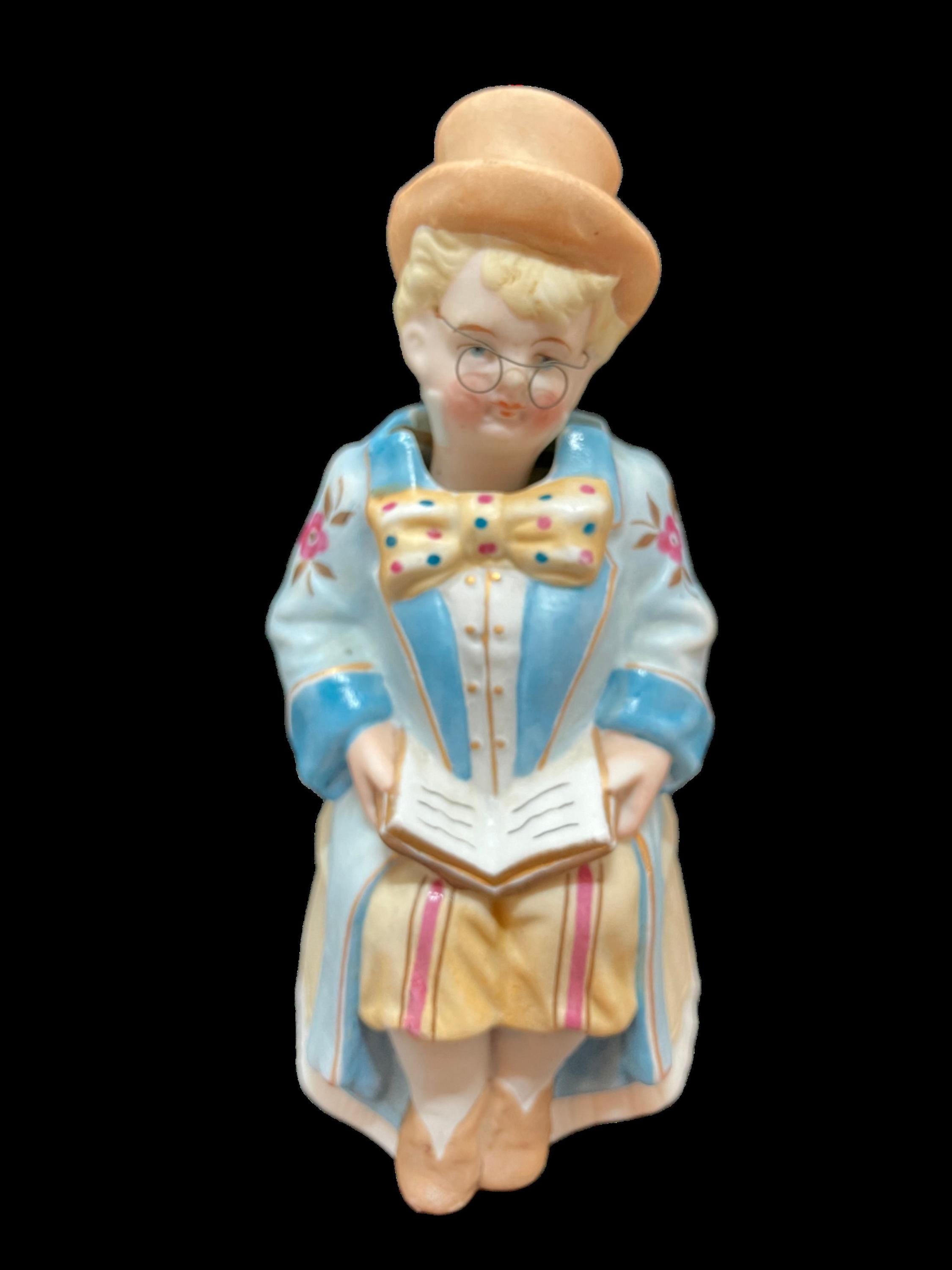 Antique Porcelain Bobblehead Doll/ Figurine - Etsy