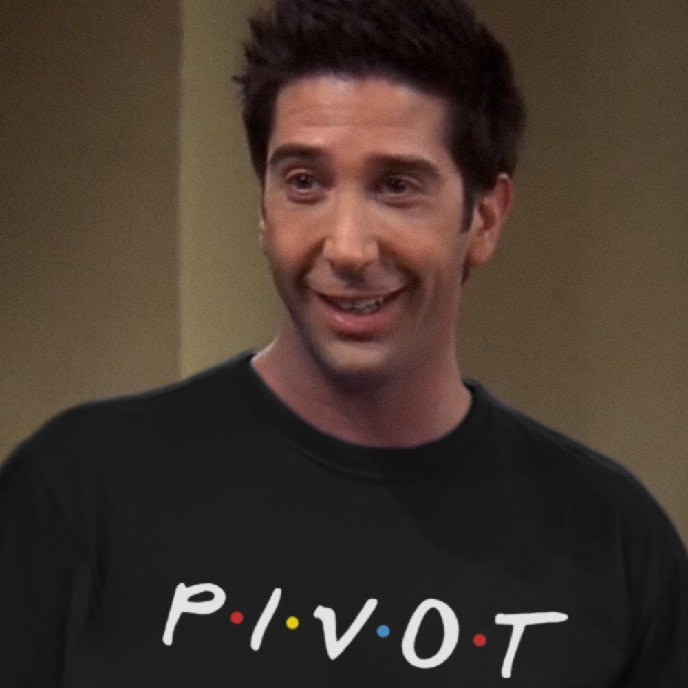 Friends Ross Geller PIVOT Unisex T-shirt - Etsy