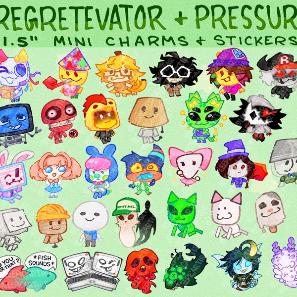 Regretevator Stickers - Etsy