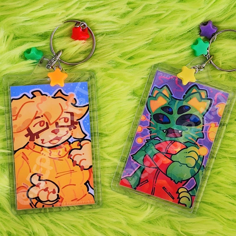 Dandy World Keychain - Etsy