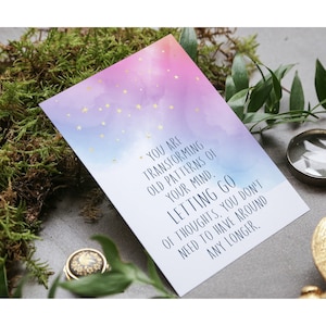 Message From Universe Affirmation Cards Printable With Positive ...