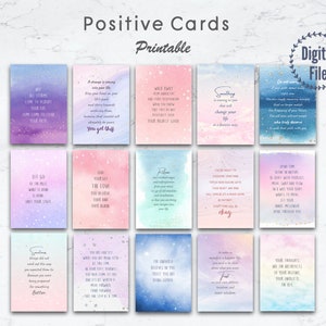 Message From Universe Affirmation Cards Printable With Positive ...