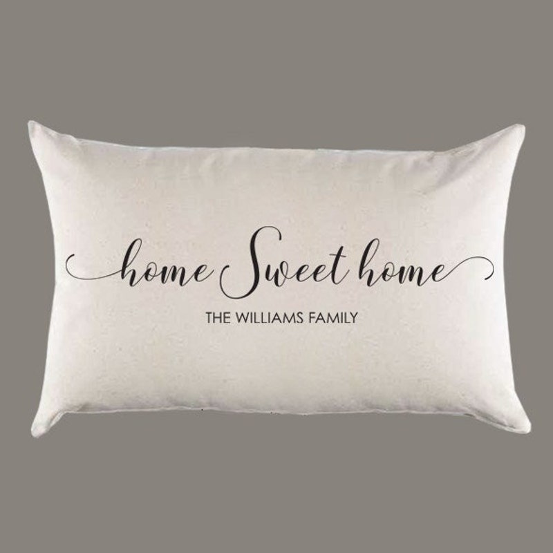 Welcome Pillow - Etsy