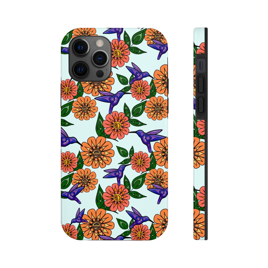 Coat Salish Hummingbird Phone Case Indigenous Phone Case Coast Salish ...