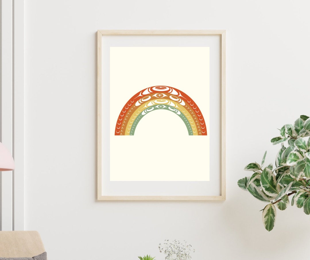 DIGITAL DOWNLOAD* Indigenous Rainbow Print Digital Download Coast ...